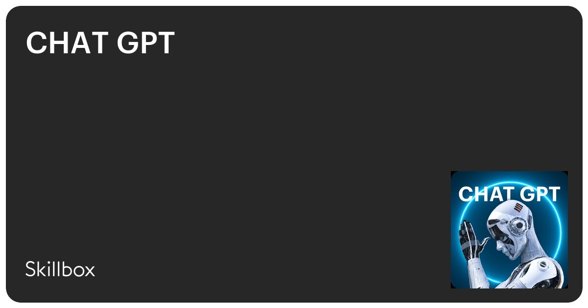 CHAT GPT